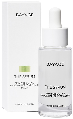 BAYAGE THE SERUM - SKIN PERFECTING NIACINAMIDE, ZINK PCA & MACA » buy ...