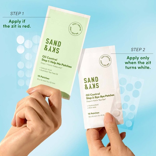 SAND & SKY Dual Action Blemish Patches » buy online | NICHE BEAUTY