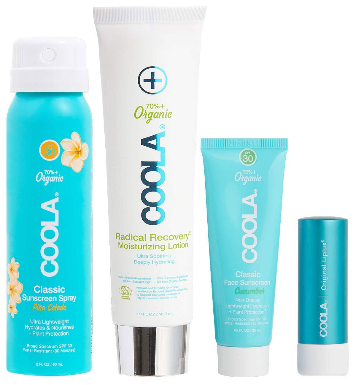 COOLA® Travel Kit 4-Piece » buy online | NICHE BEAUTY
