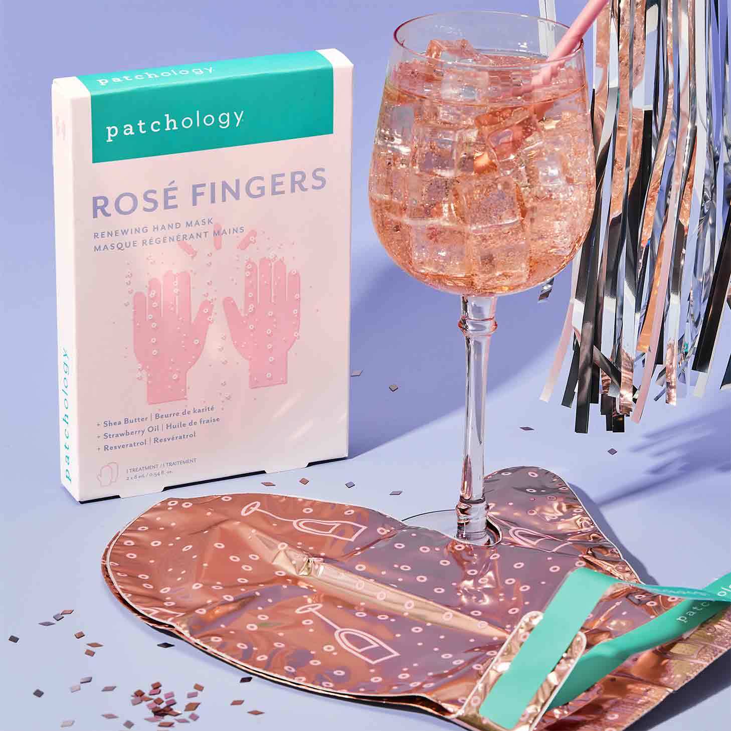PATCHOLOGY Rosé Fingers - Renewing Hand Mask » buy online | NICHE BEAUTY